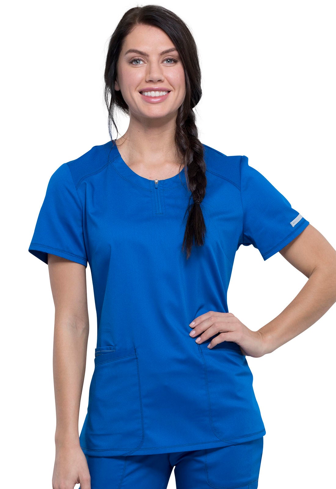 WW602 WW REVOLUTION Round Neck Top-D23 | Nurse's Uniforms & Shoes